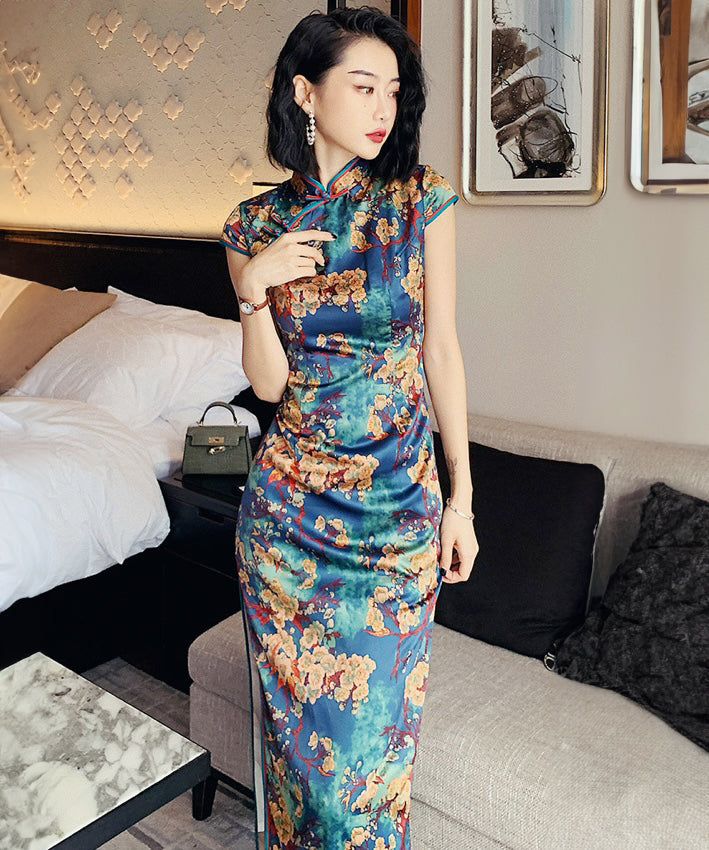 Miss Luo's Maxi Cheongsam – DXJ Cheongsam
